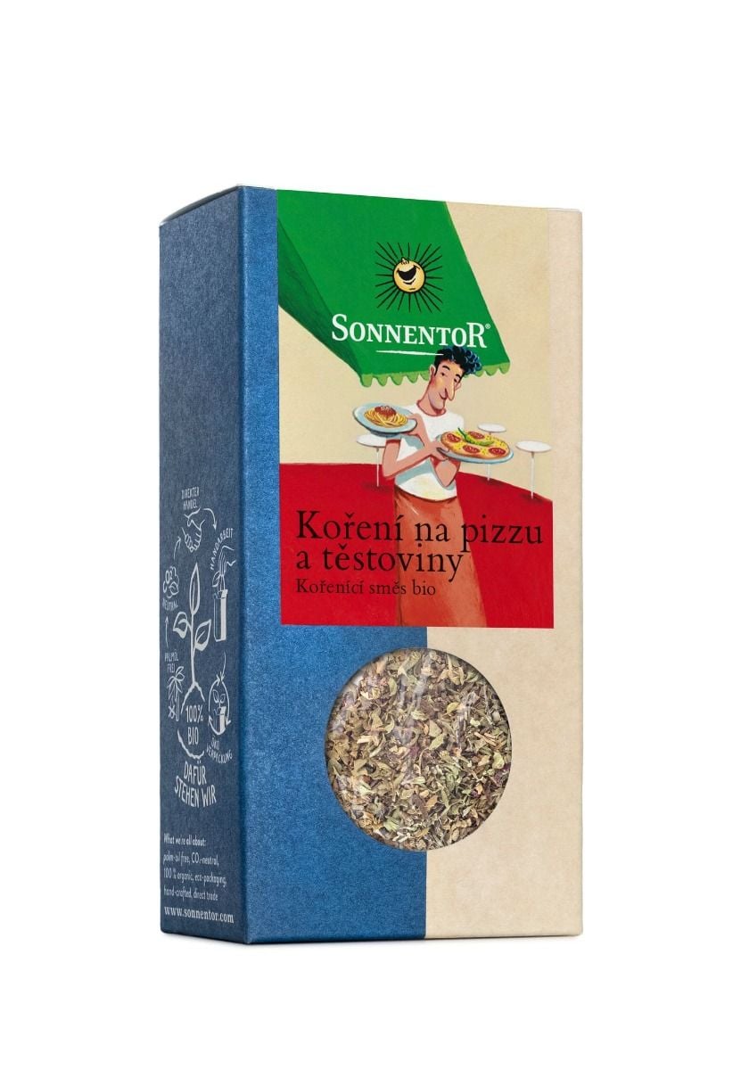 BIO Condimente pentru pizza și paste 25 g - Sonnentor | GymBeam.ro