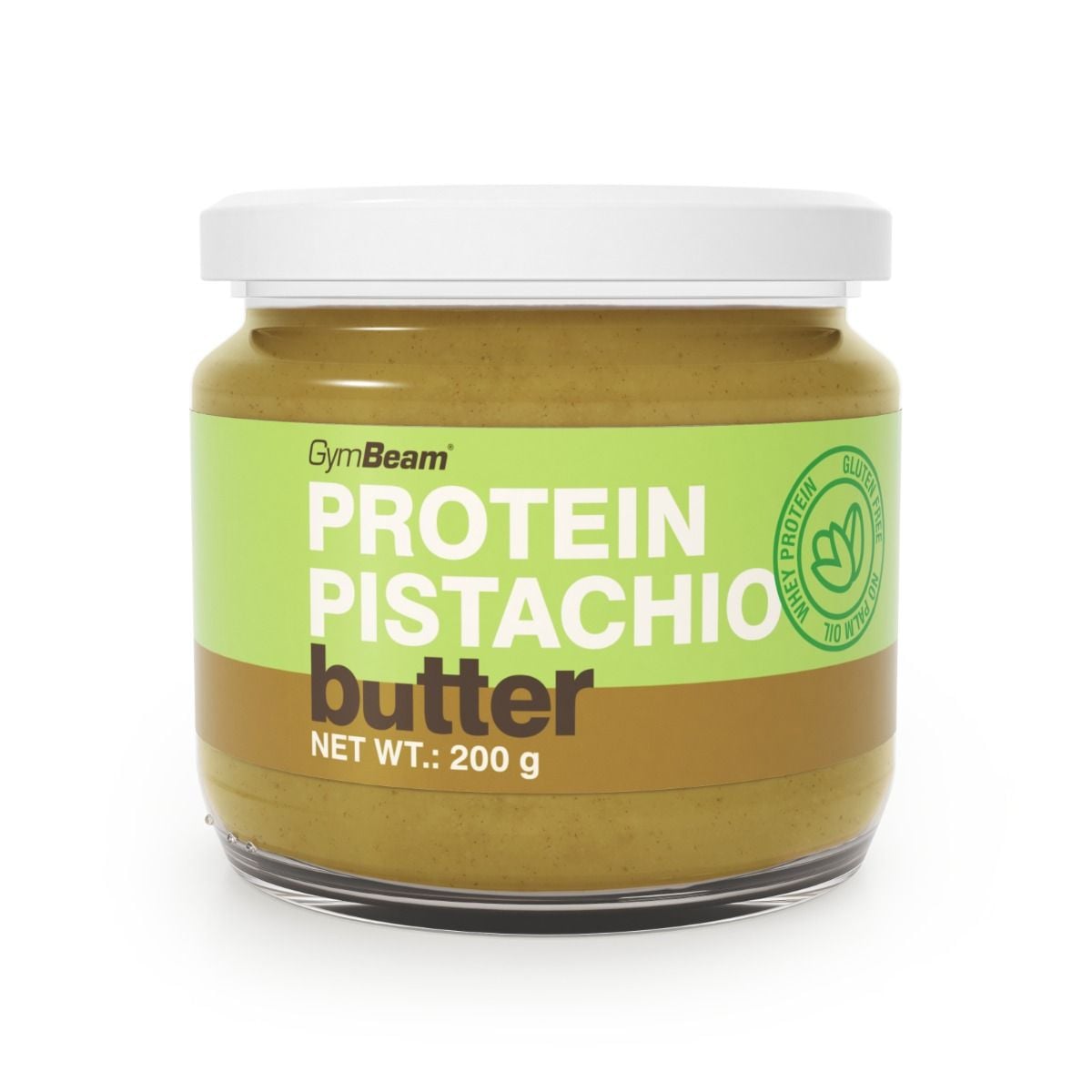 Unt de fistic proteic - GymBeam | GymBeam.ro