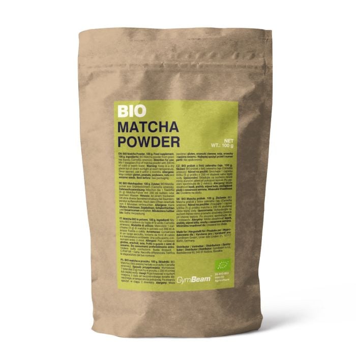 Pudră Matcha BIO - GymBeam | GymBeam.ro
